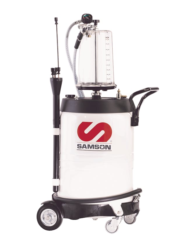 3721 Deluxe 27-gallon used oil suction unit | Fleet Maintenance