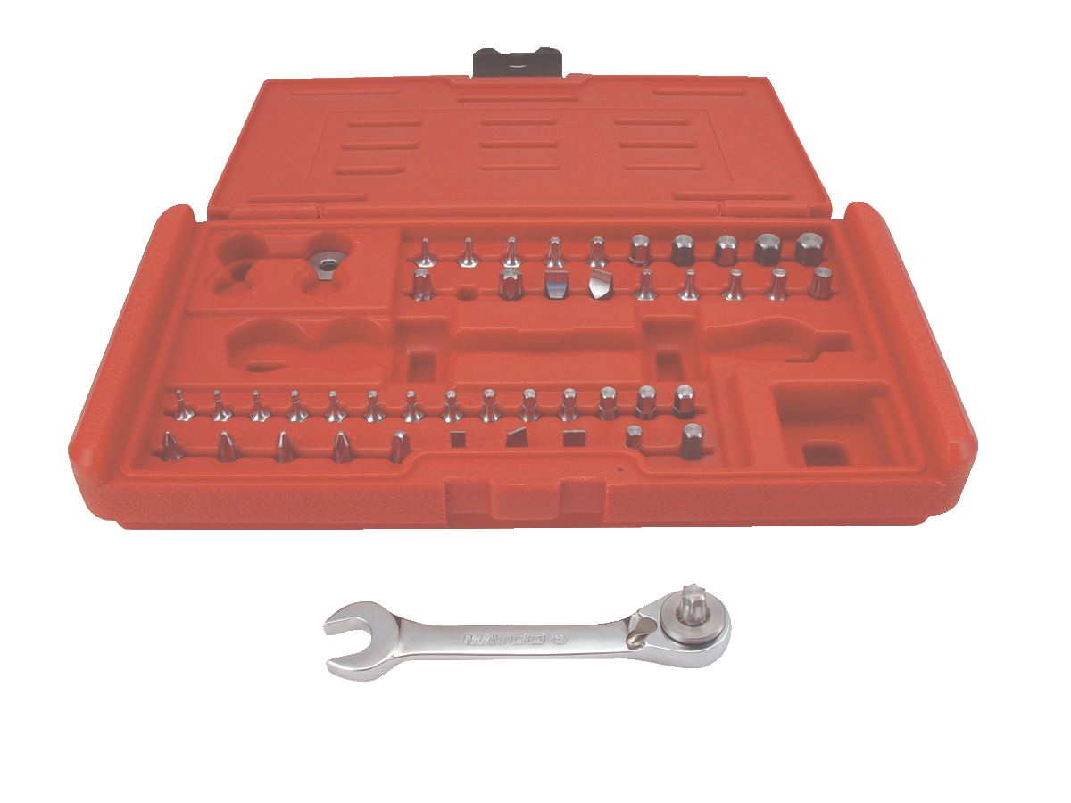 4-Pc. Stubby Bit Wrench Set No. SRB44PC | Fleet Maintenance