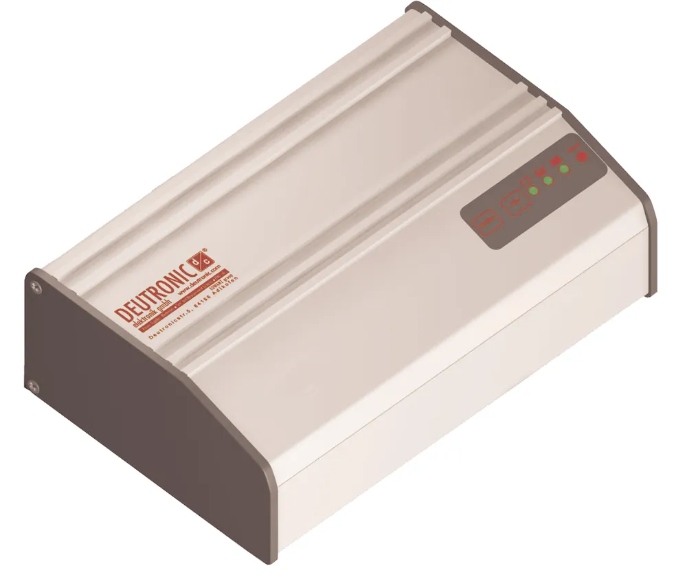 Deutronic DBL 300 20-amp and DBL 700 45-amp computer-regulated power ...
