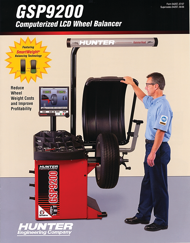 GSP9200 Wheel Balancer brochure | Fleet Maintenance