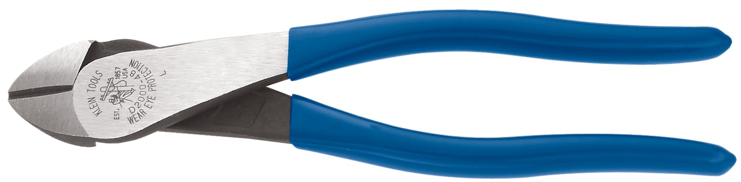 High-Leverage Diagonal Cutting Pliers with an angled head | Fleet ...
