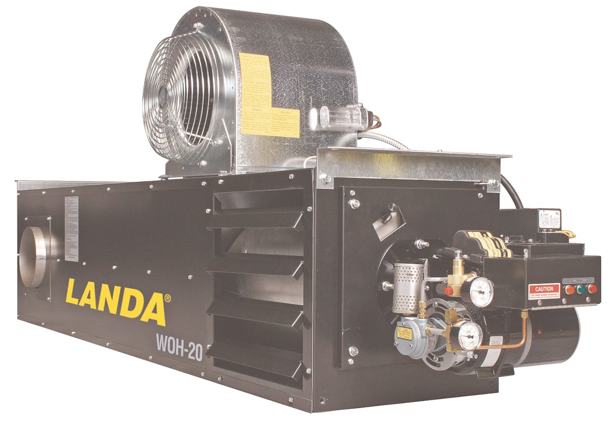 Landa waste oil heaters | Fleet Maintenance