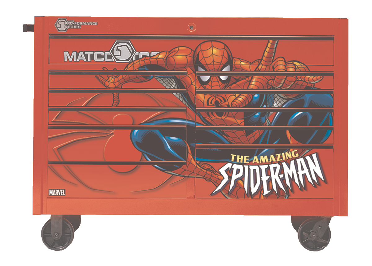 MB4725SMR Limited Edition Spiderman Toolbox | Fleet Maintenance