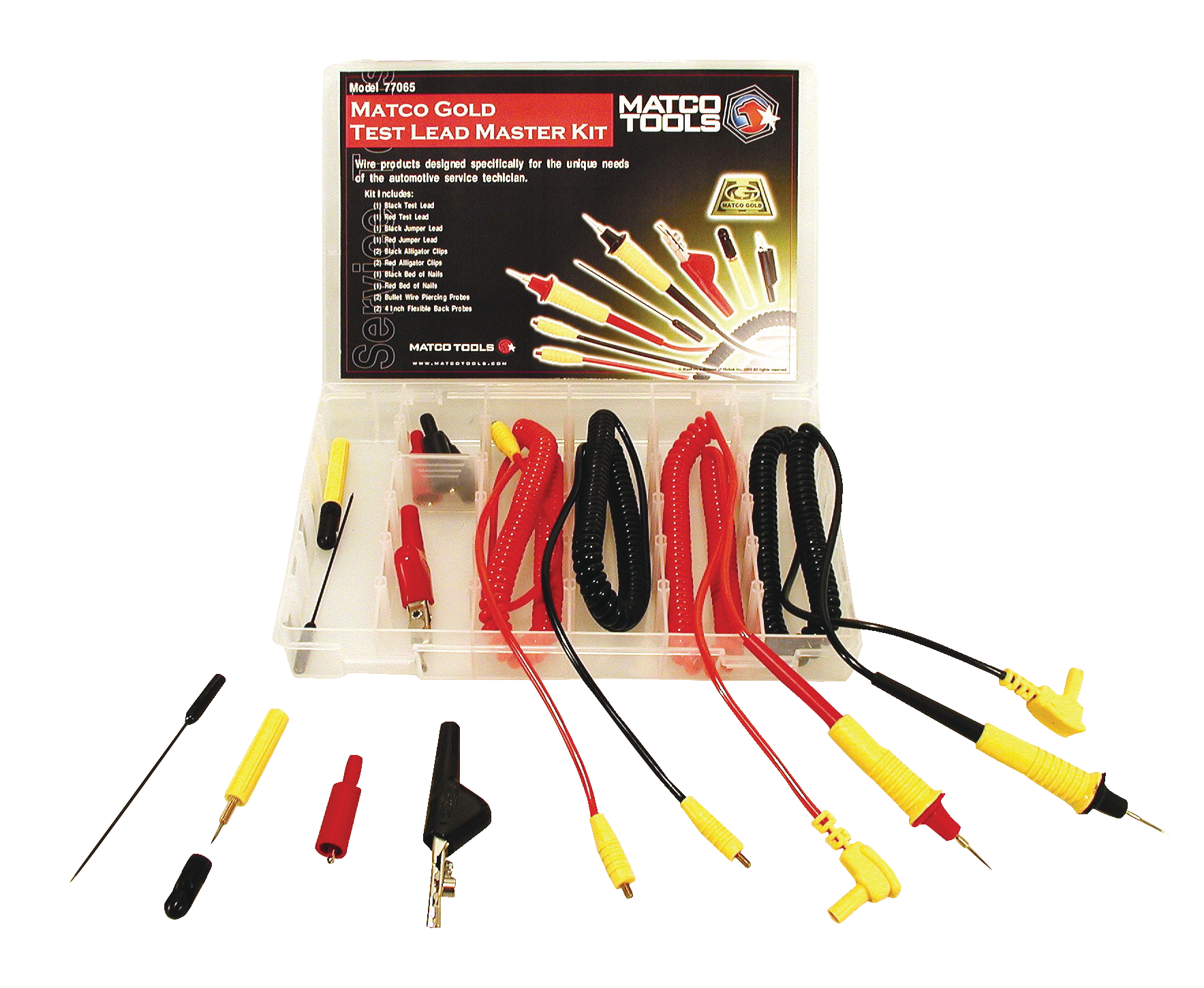 MD77065 Matco Gold Test Lead Master Kit | Fleet Maintenance
