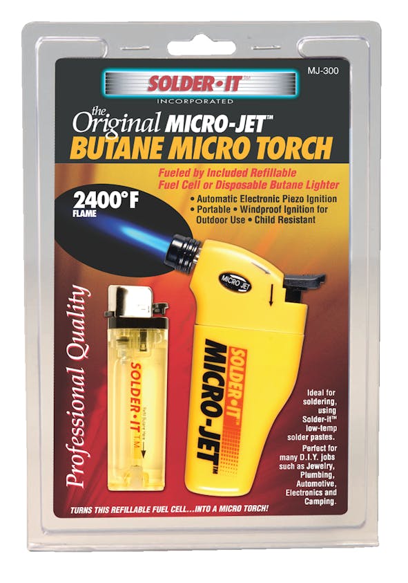 MJ-300 Micro-Jet Palm-Sized Piezo Ignition Torch | Fleet Maintenance