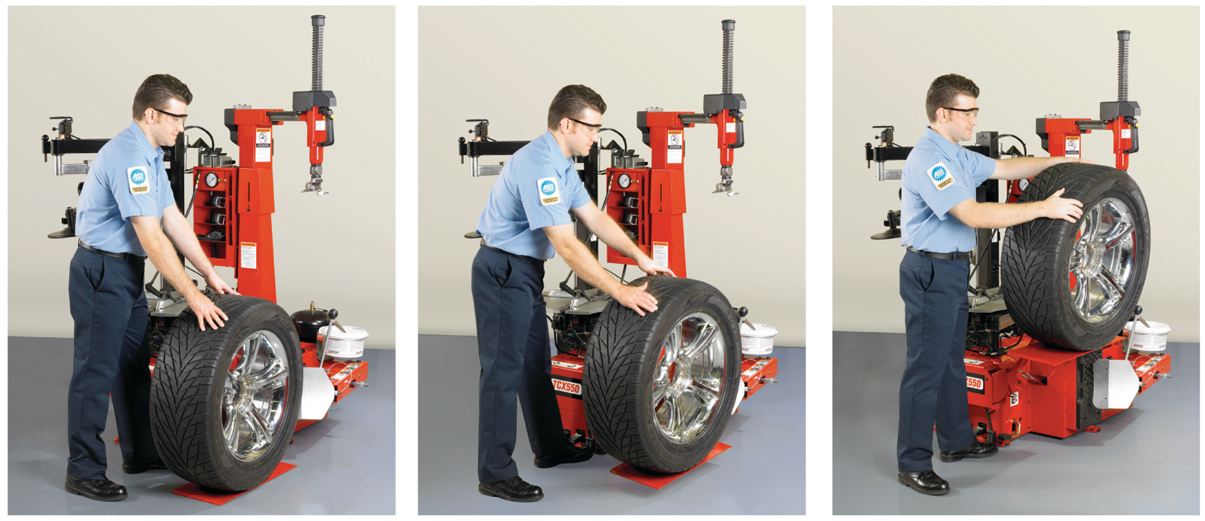 Optional Pneumatic Wheel Lift for the TC3500 and TC3250 | Fleet Maintenance