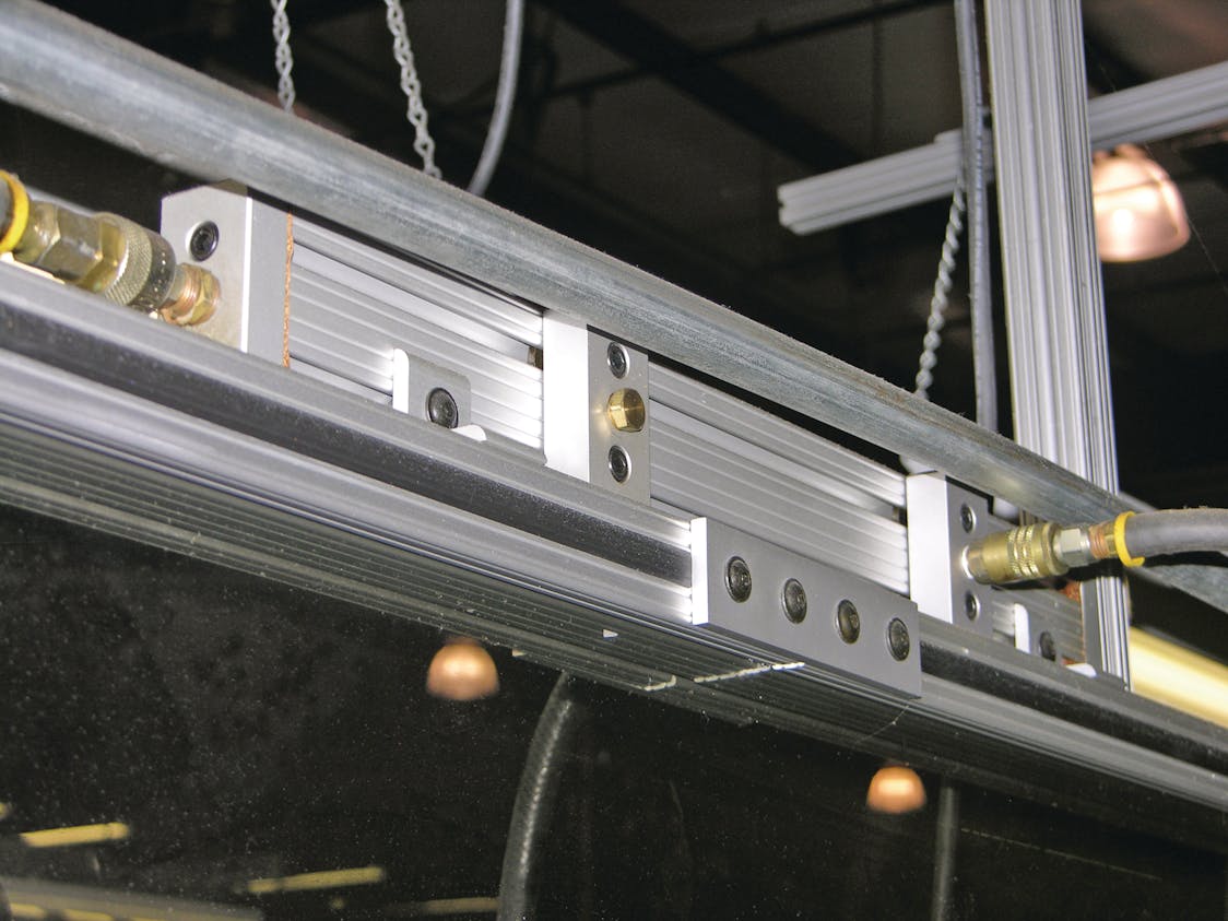 T-slotted aluminum frames | Fleet Maintenance