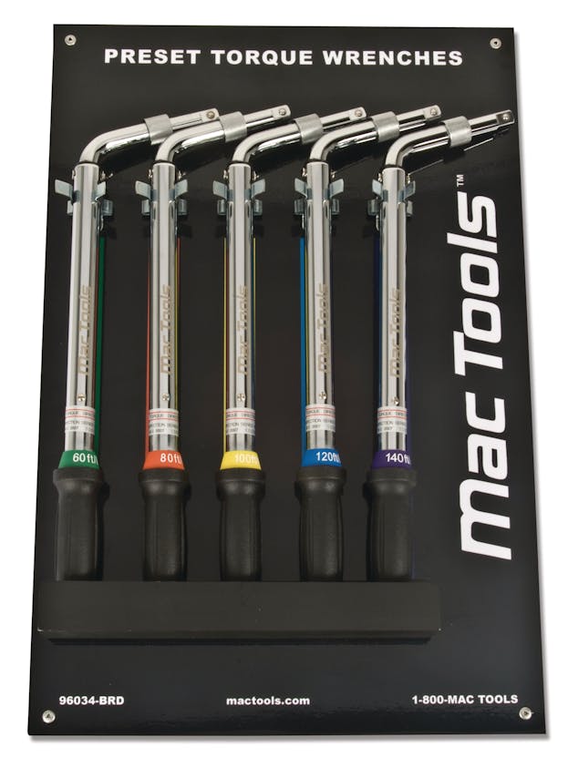 1/2" drive preset torque wrench set TWP5S | Fleet Maintenance