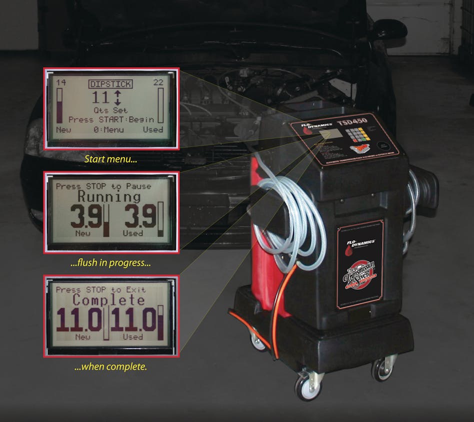 TSD450 dual-access ATF transmission fluid exchanger | Fleet Maintenance