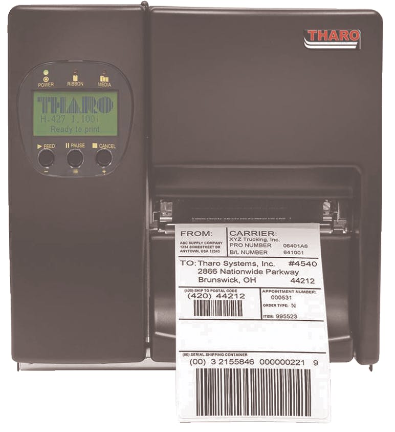 H-400/H-600 Series thermal transfer ID and bar code label printers ...