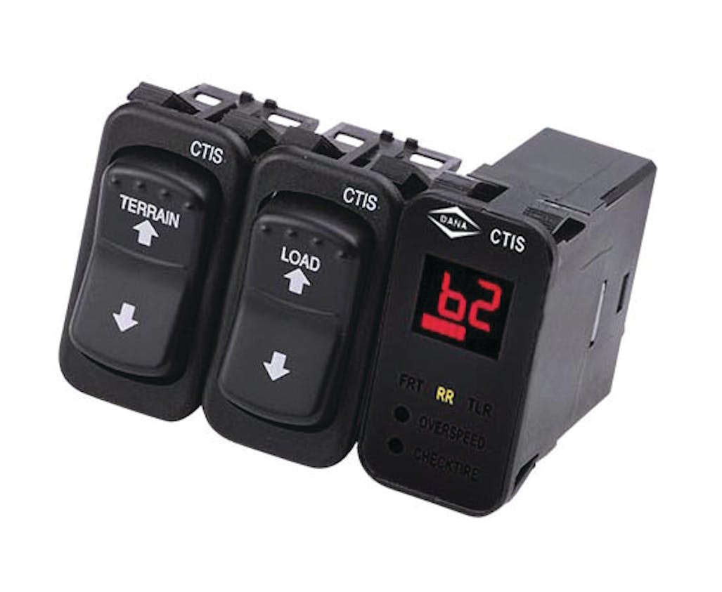 Dana Spicer® Tire Pressure Control System | Fleet Maintenance