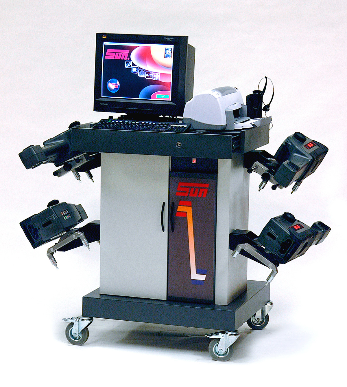 SUN® Model EEWA127A8 Advanced Wheel Alignment System | Fleet Maintenance