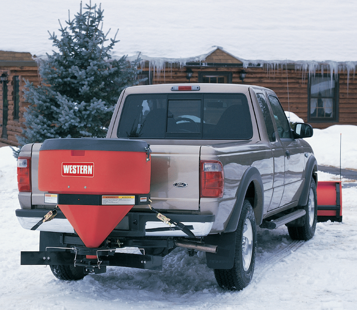 Truck Mounted Salt Spreader From: Western Products | Fleet Maintenance