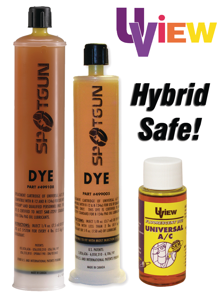 Universal A/C Dye From: UView Ultraviolet Systems | Fleet Maintenance Universal A/C Dye From: UView Ultraviolet Systems | Fleet Maintenance