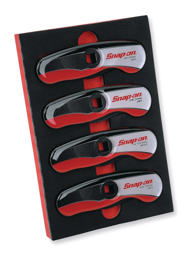 4-piece brake and fuel line wrench set, No. LW204 | Fleet Maintenance