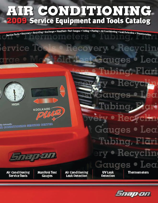 2009 A/C tool and equipment catalog | Fleet Maintenance