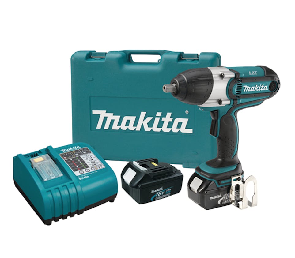 18V LXT Lithium-Ion cordless 1/2" impact wrench kit BTW450 | Fleet ...