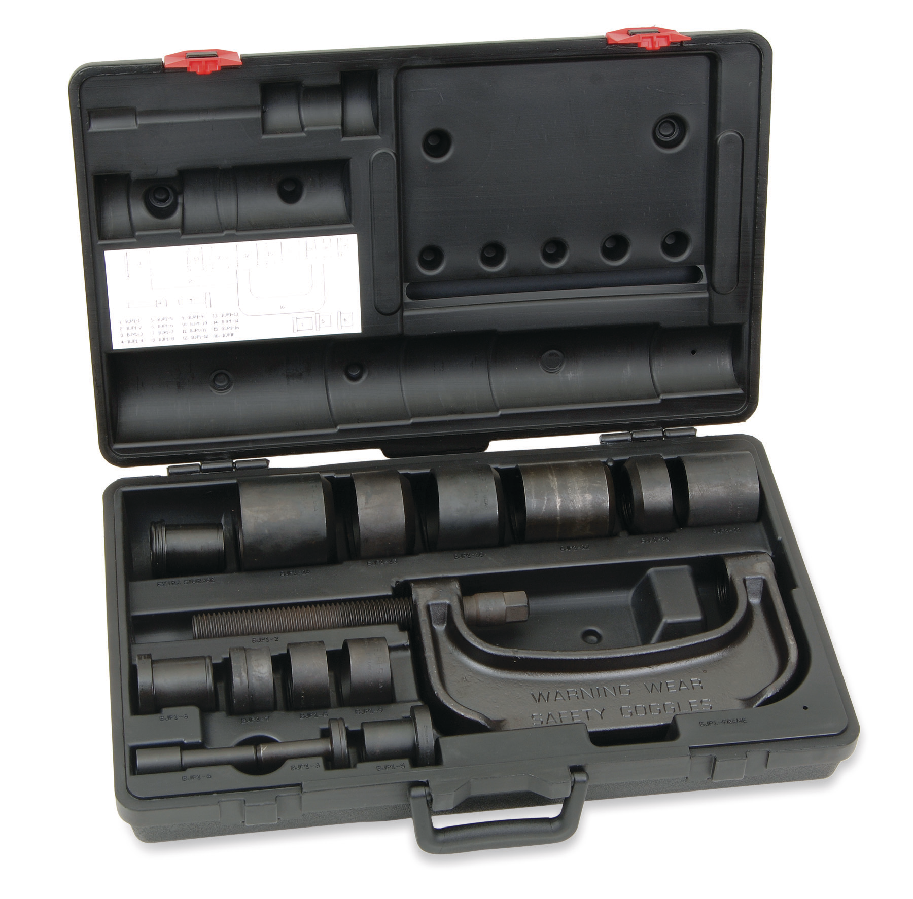 Master Ball Joint/Universal Joint Press Set, No. BJP1 | Fleet Maintenance