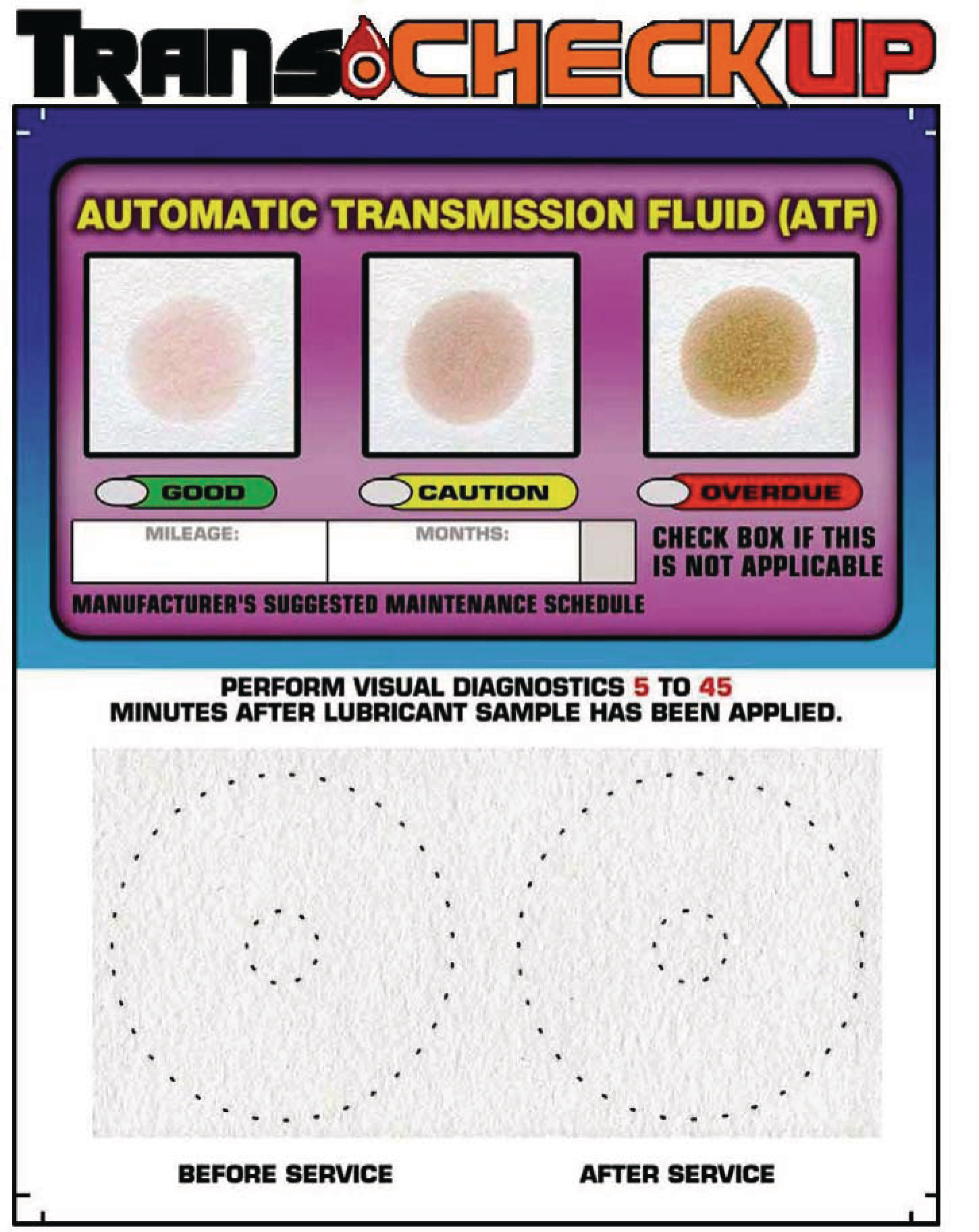 EngineCheckUp analysis test sheets | Fleet Maintenance