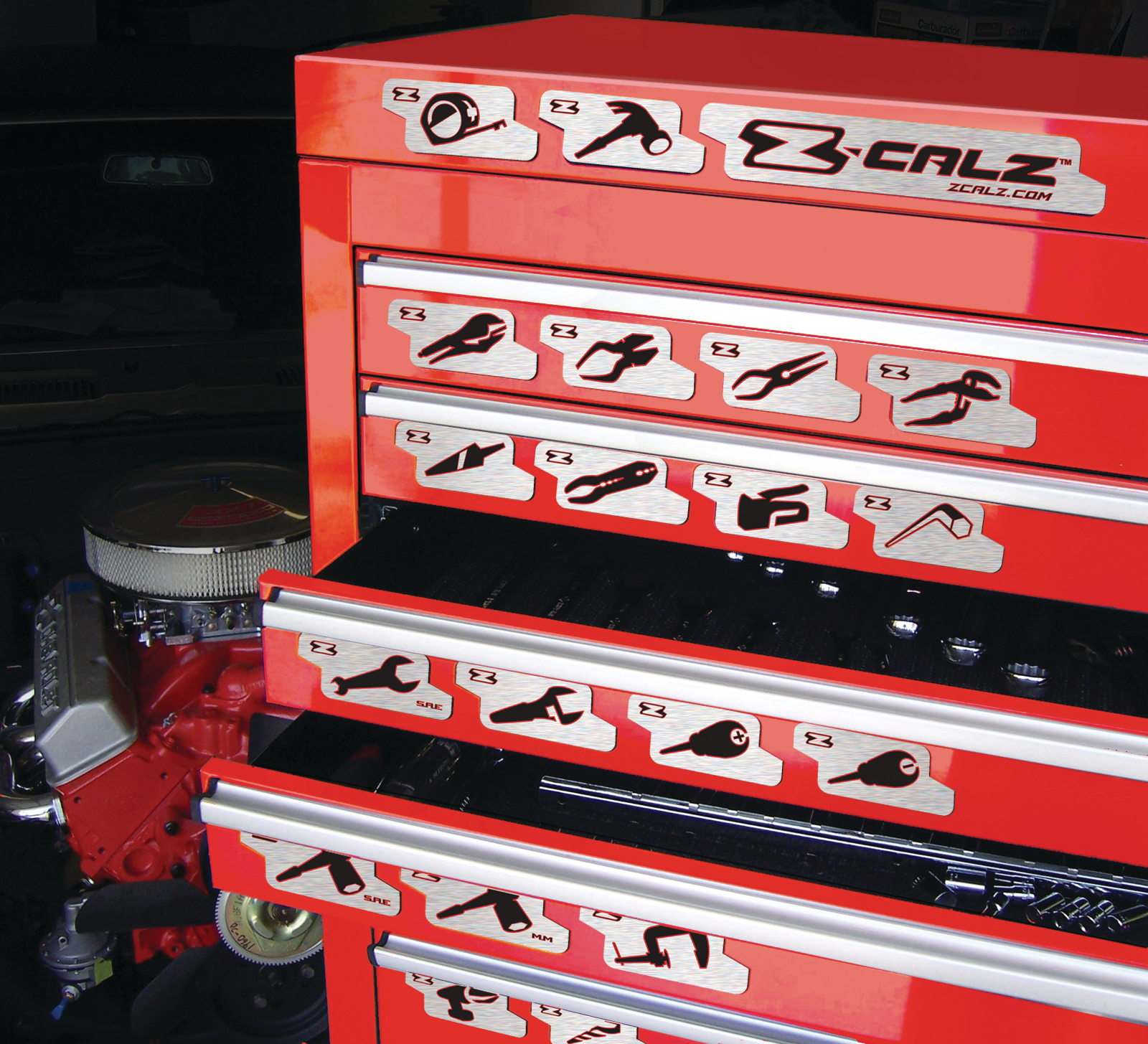 Z-CALZ Magnetic and Decal Tool Kits | Fleet Maintenance
