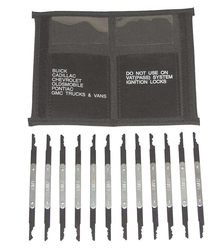 GM Rocker Lock Pick Set, No. LT-280 | Fleet Maintenance