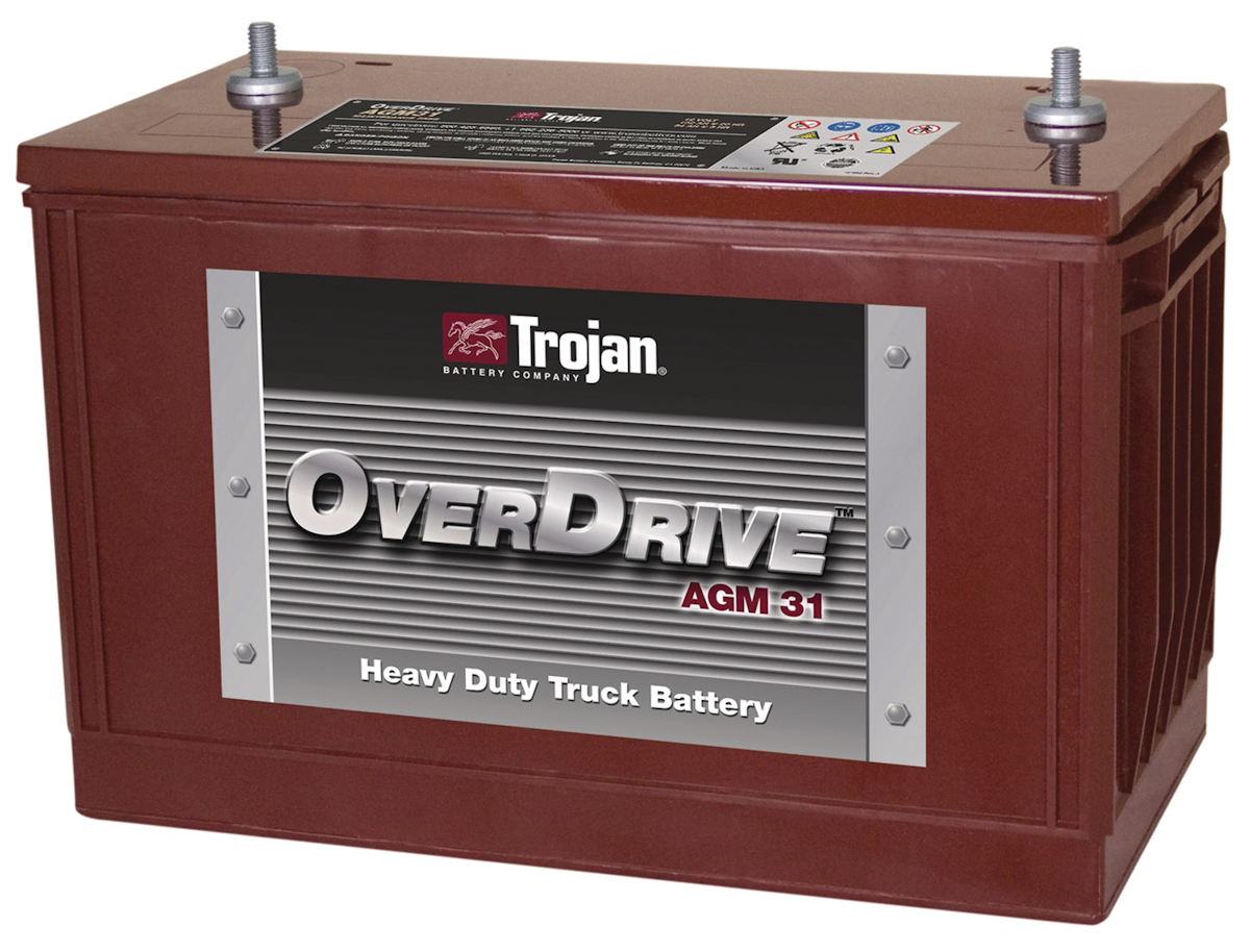 AGM 31 Battery From: Trojan Battery Company | Fleet Maintenance