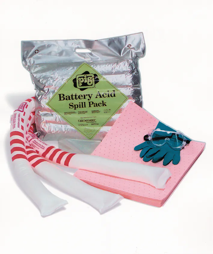 PIG Battery Acid Spill Pack | Fleet Maintenance
