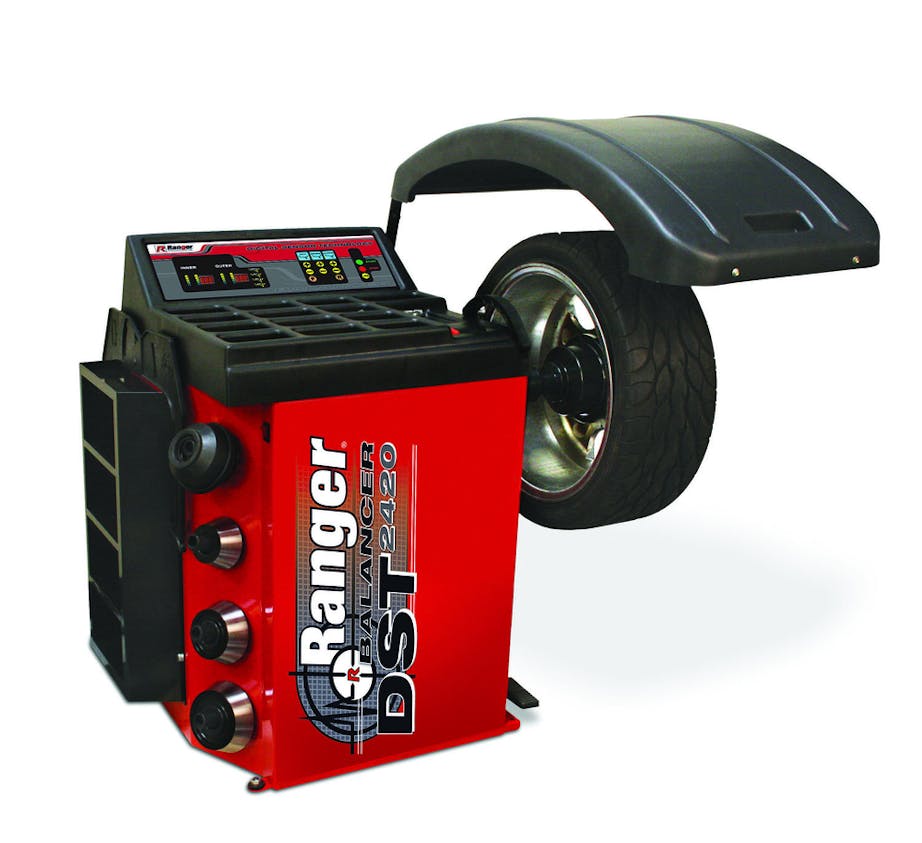 Ranger DST2420 Wheel Balancer | Fleet Maintenance
