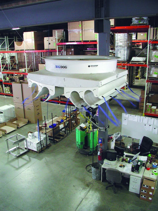 BigDog circulation fan | Fleet Maintenance