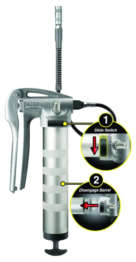 Lock-n-Load Quick-Connect Grease Gun | Fleet Maintenance