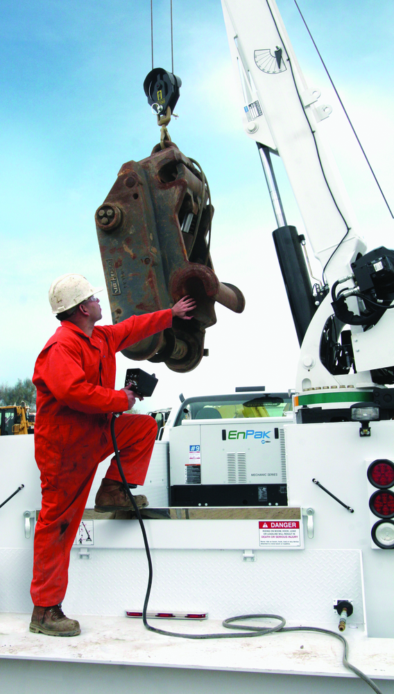 EnPak generator, air compressor and hydraulic pump | Fleet Maintenance