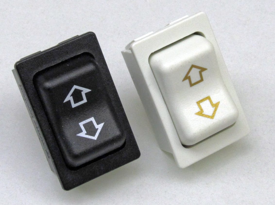 GRS-6024 series Momentary Action Full Size Reversing Rocker Switch ...