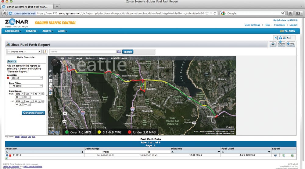 Zonar releases fuel-based GPS tracking technology | Fleet Maintenance Zonar releases fuel-based GPS tracking technology | Fleet Maintenance