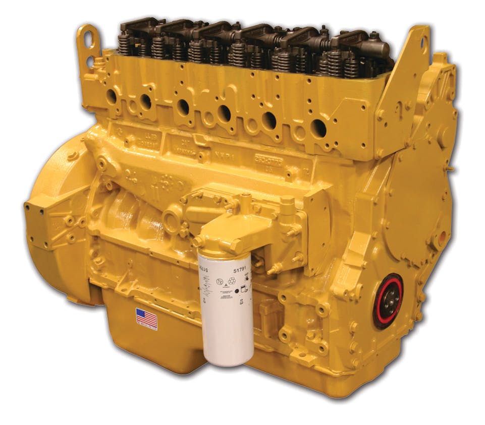 Caterpillar C7 Common Rail Complete Remanufactured Diesel Engine ...