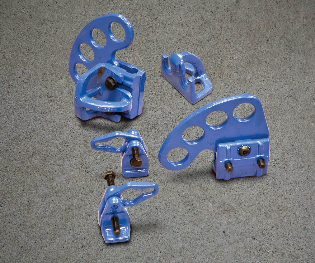 Line of clamps | Fleet Maintenance