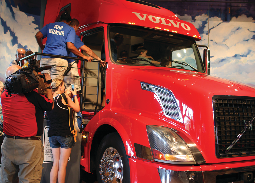 Volvo 'Big Rig' exhibit opens at Greensboro Children's Museum | Fleet ...