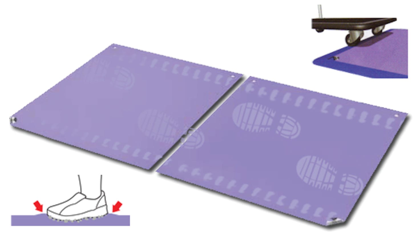 Clean Walker "reusable" sticky mat, No. CW-900EZ | Fleet Maintenance