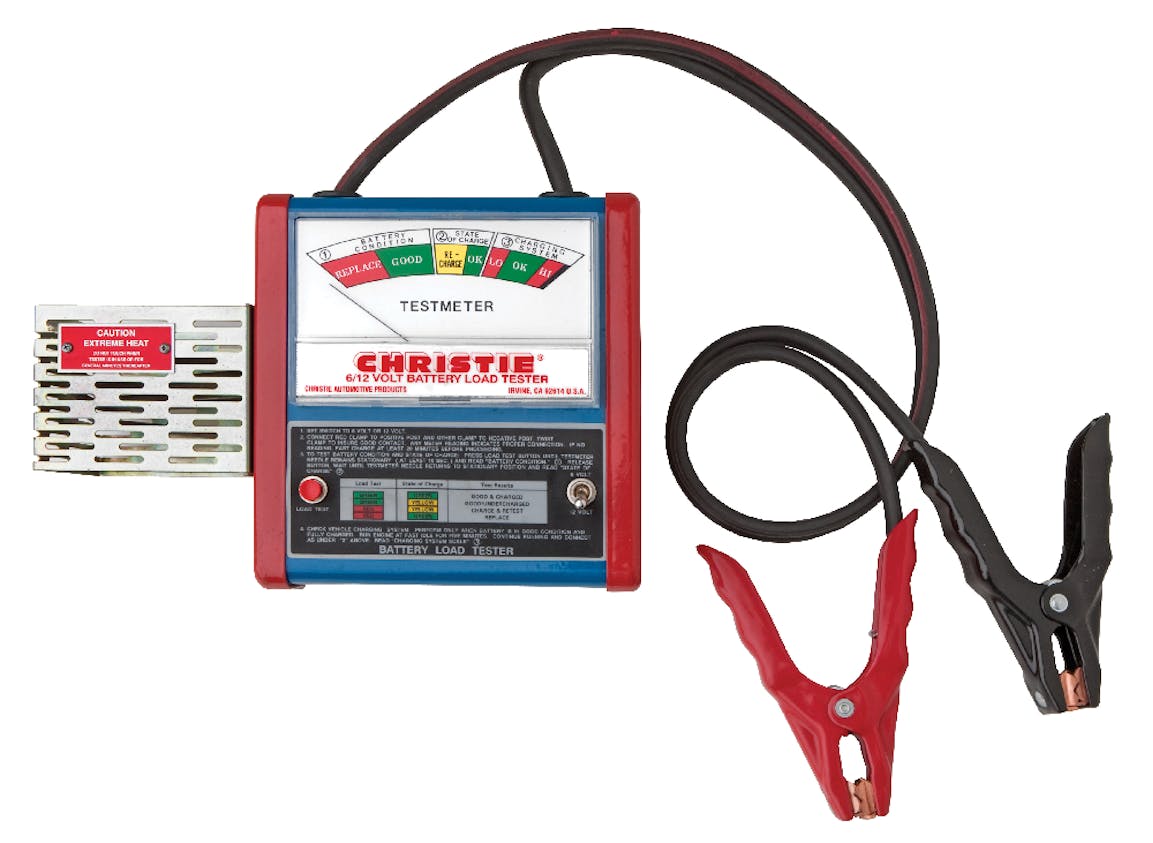 Christie Continuous duty battery load tester, No. CT3 | Fleet Maintenance