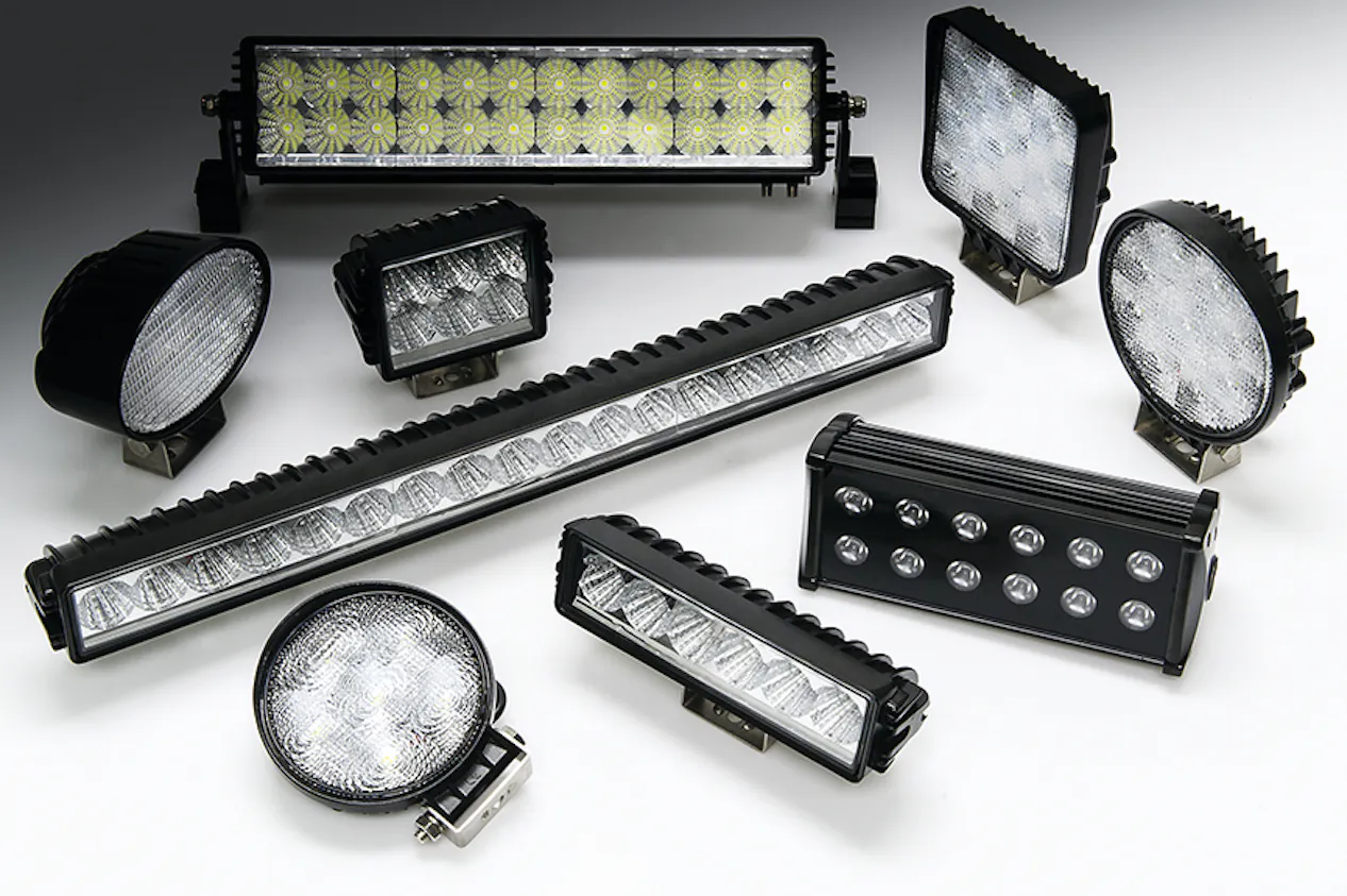 High powered LED light bars and auxiliary lights | Fleet Maintenance