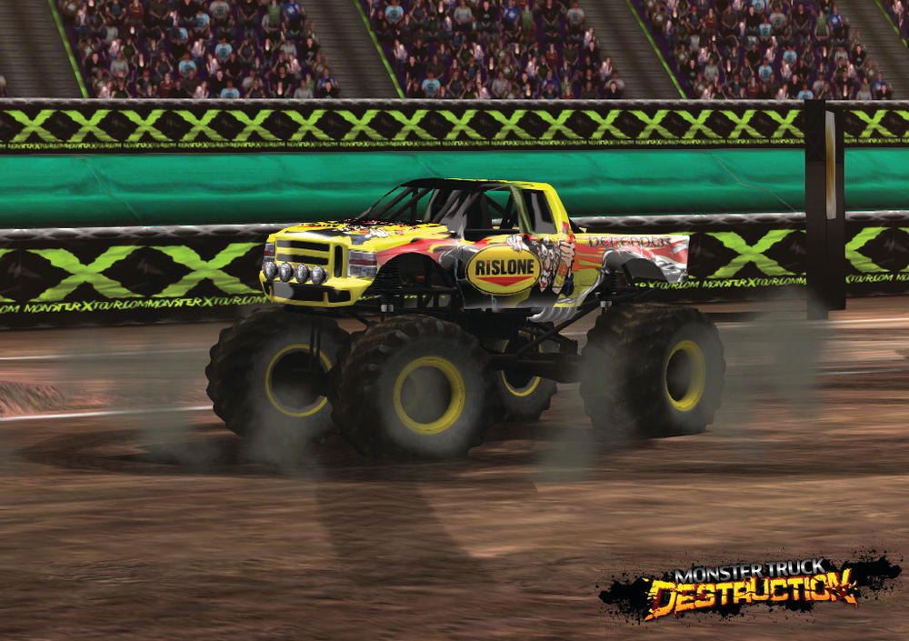 Rislone Defender featured in new monster truck destruction game | Fleet ...
