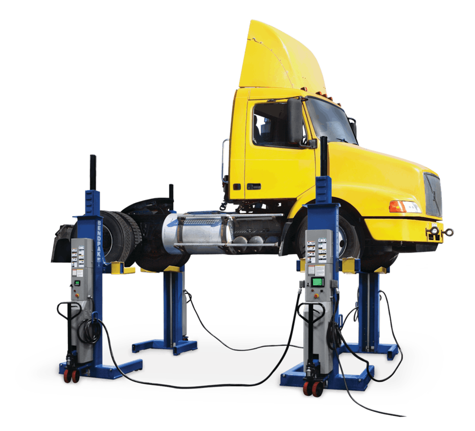 PCL-18 portable column lift system | Fleet Maintenance