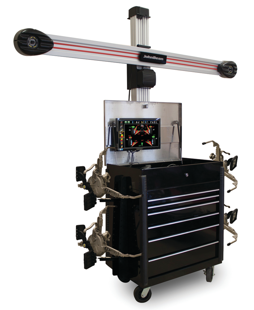 V3D1 X-Cel Toolbox with AC400 Touchless Alignment Wheel Clamps | Fleet ...