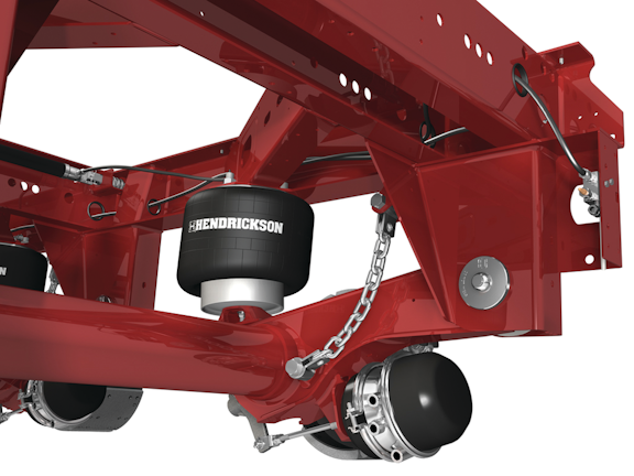 Hendrickson introduces industry's first "shockless" air suspension ...