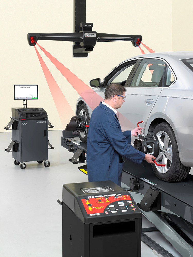 New HawkEye Elite alignment system approved by Volkswagen Audi Group ...