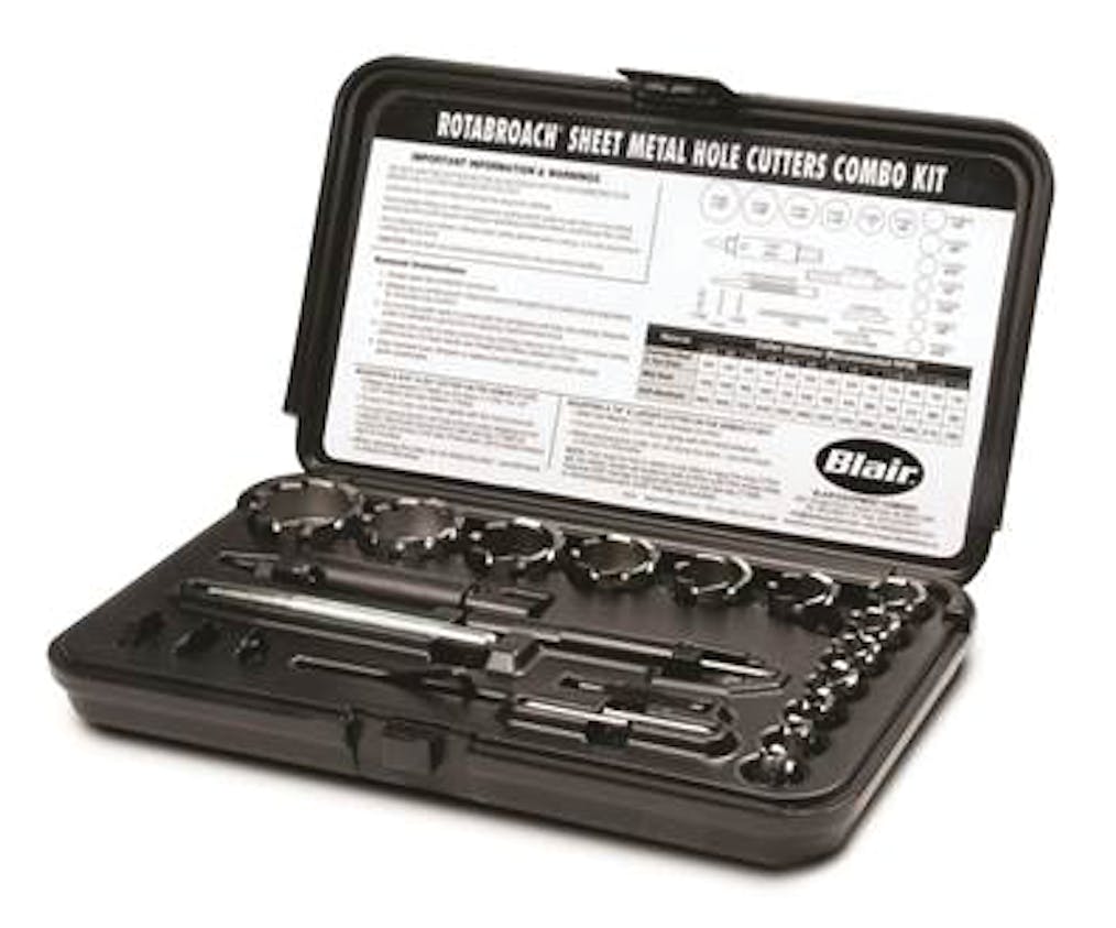 Rotabroach 2-In-1 Sheet Metal Hole Cutter Combo Kit | Fleet Maintenance