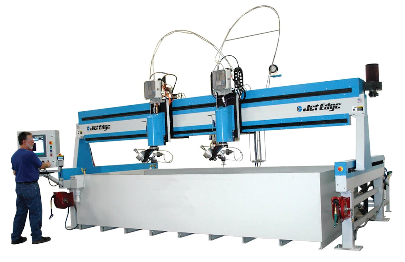 5-Axis Water Jet System, No. EDGE X-5 | Fleet Maintenance