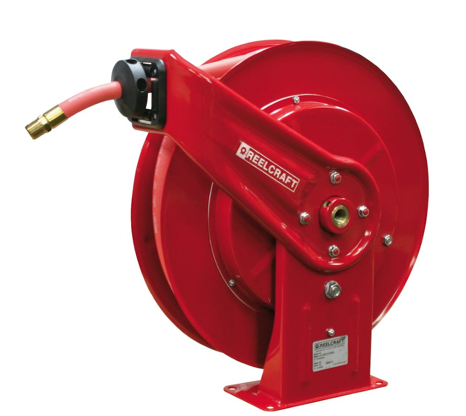 Heavy duty service truck hose reel | Fleet Maintenance