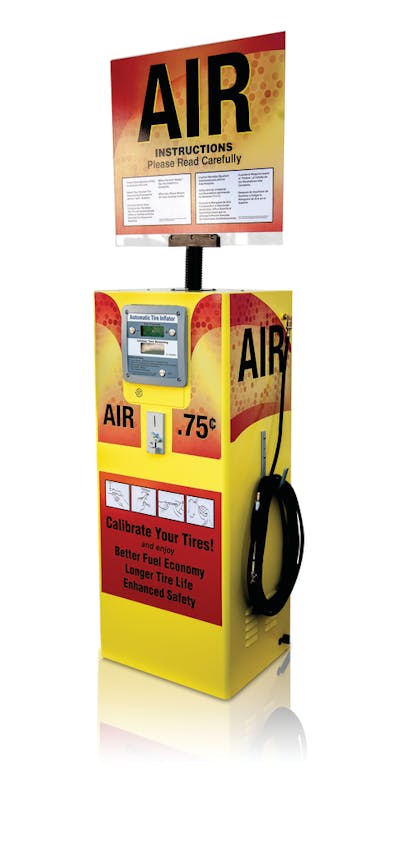 AutoFill C1000 digital coin-operated air inflation system | Fleet ...