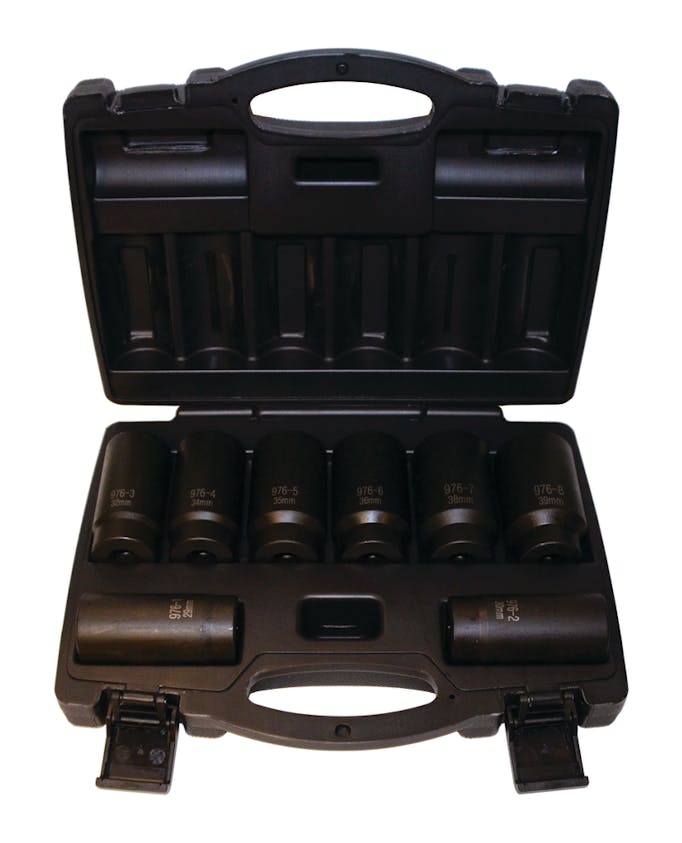 12-Point Metric Axle Nut Socket Set, No. 976 | Fleet Maintenance