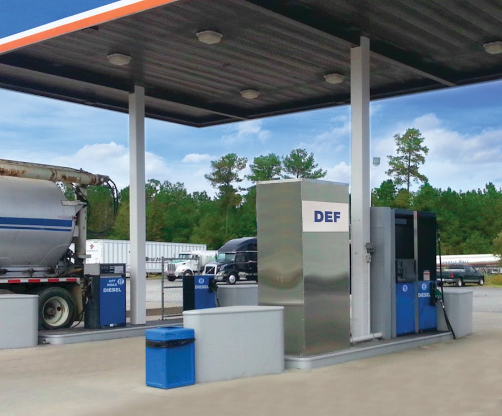Mini-Bulk DEF storage system | Fleet Maintenance